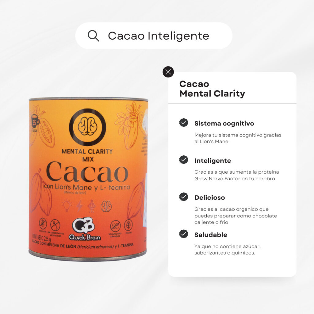 Quick Brain – Alimentos y bebidas funcionales